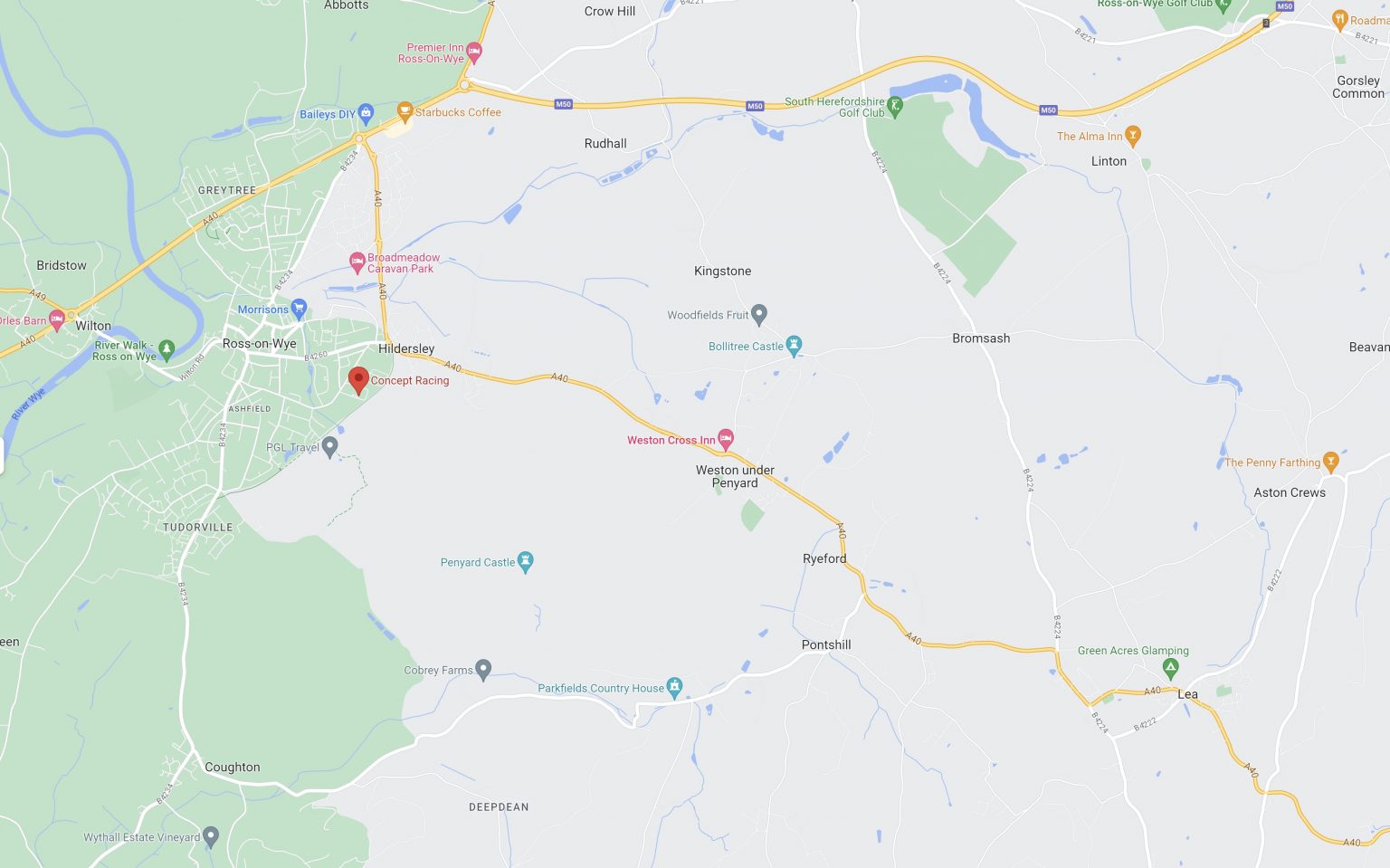 Contact Us - Concept Racing Ross-on-Wye